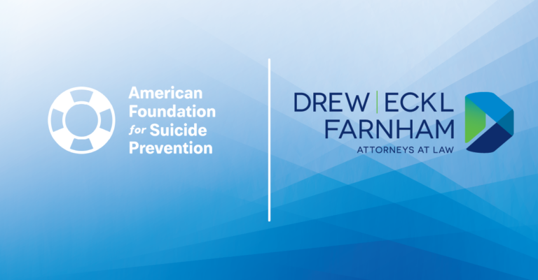 Drew Eckl & Farnham Sponsors AFSP Atlanta Walk - Drew Eckl & Farnham, LLP Drew Eckl & Farnham Sponsors AFSP Atlanta Walk - Drew Eckl & Farnham, LLP
