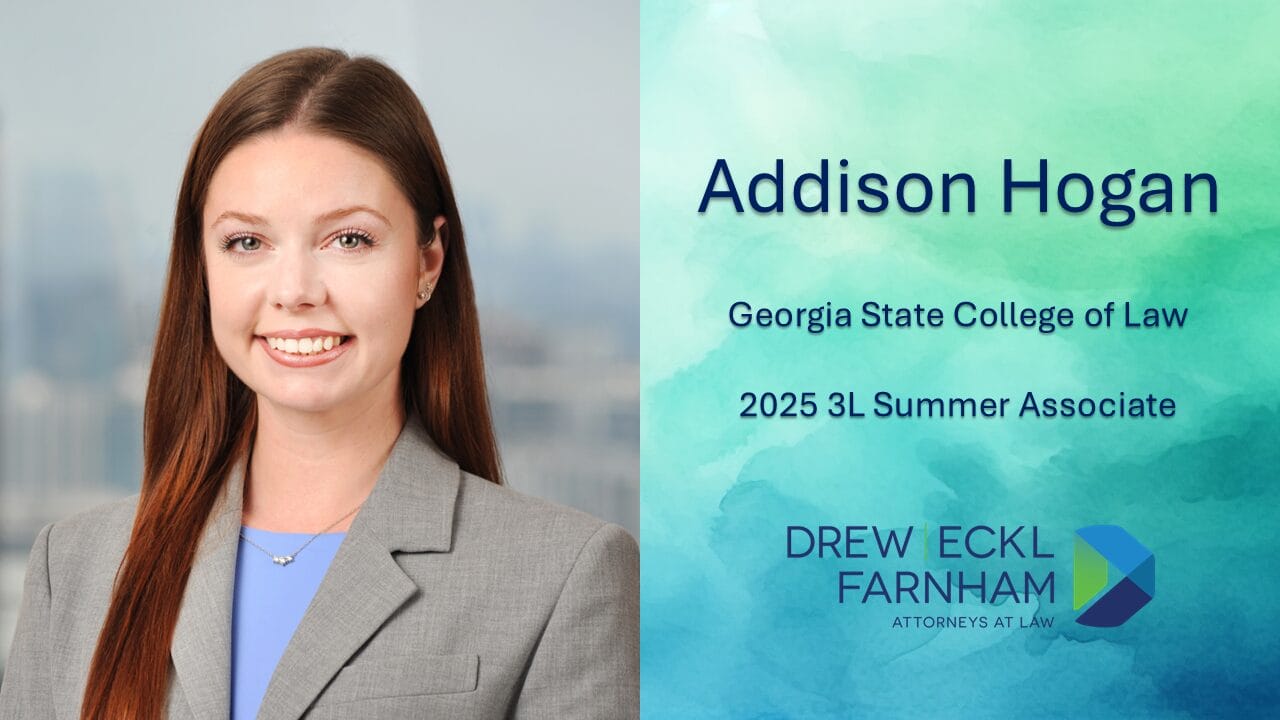 Summer Highlight: Meet Addison Hogan - Drew Eckl & Farnham, LLP
